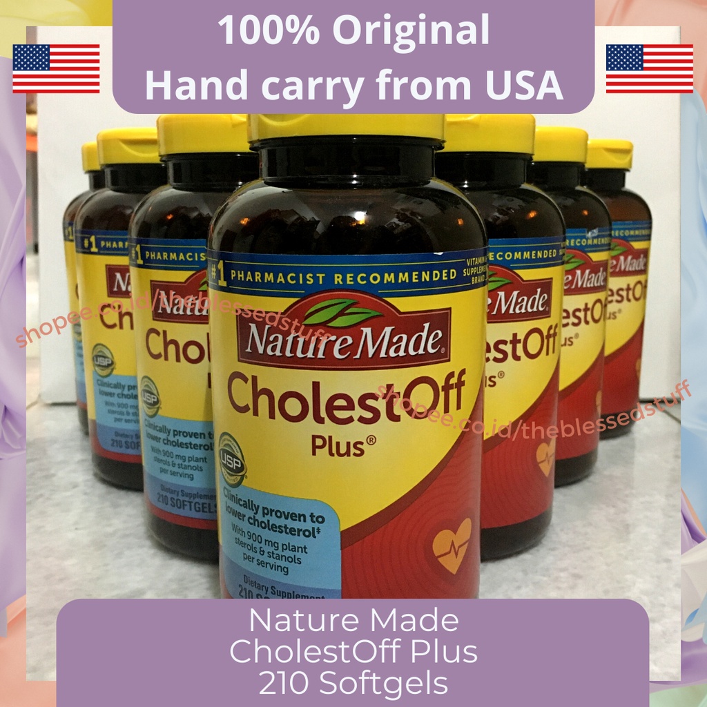 Jual Nature Made CholestOff Plus 900mg | Shopee Indonesia