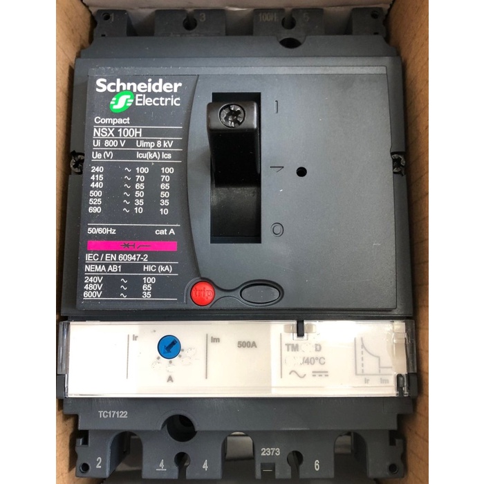Jual SCHNEIDER MCCB 70KA NSX100H 3P 25A TMD LV429676 | Shopee Indonesia