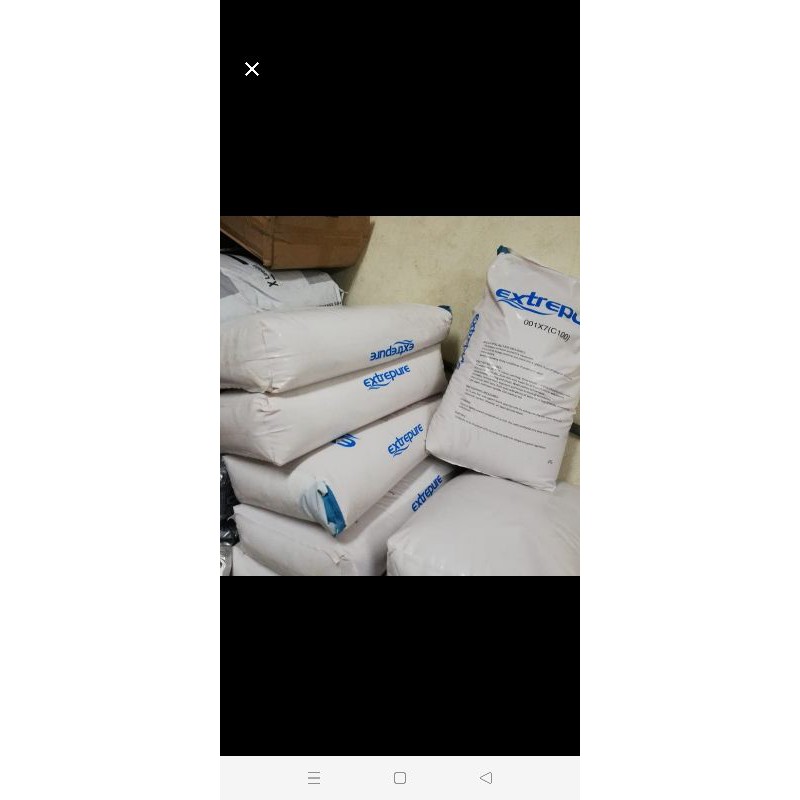 Jual resin softener kation c100 resin cation buat zat kapur extrepure ...