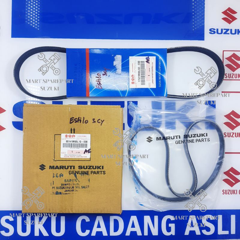 Jual Tali Kipas Fanbelt Fan Belt Radiator dan AC Set SEPASANG Suzuki ...
