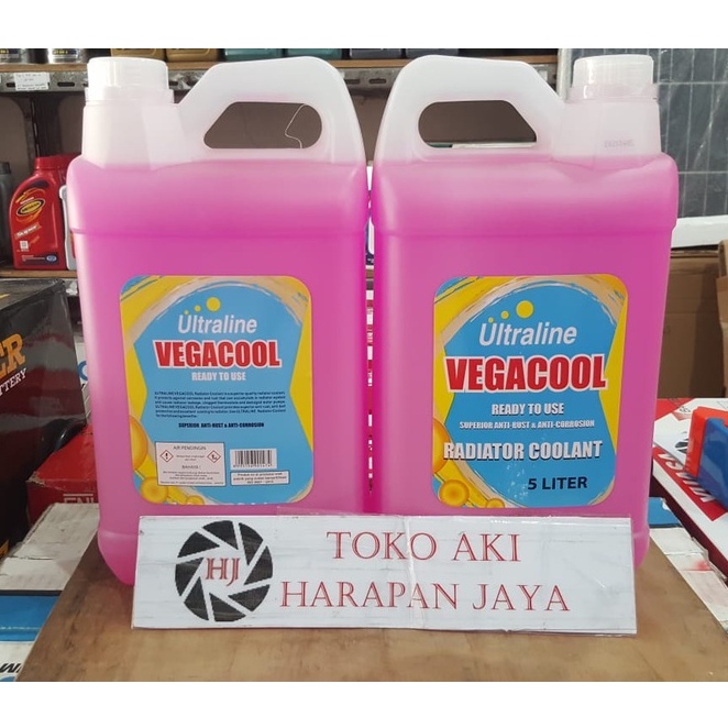 Jual AIR RADIATOR ULTRALINE VEGACOOL PINK (MERAH MUDA) 5LITER / COOLANT ...