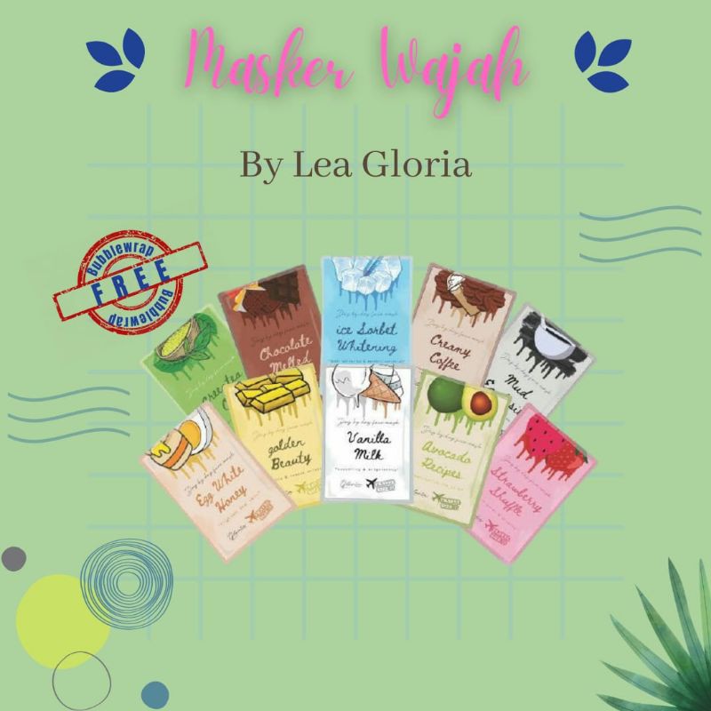 Jual Masker Lea Gloria 20 gr | Shopee Indonesia