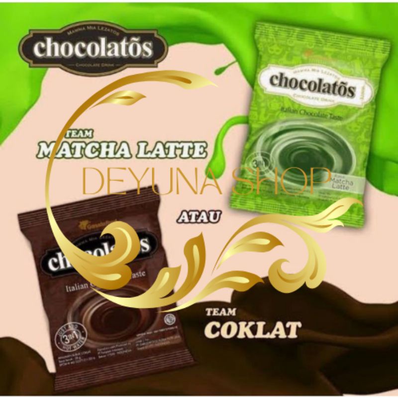 Jual CHOCOLATOS DRINK \ Italian Chocolate Drink\minuman coklat\ minuman ...