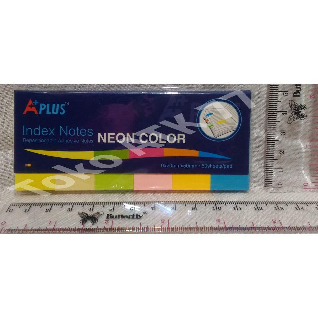 Jual Memo Sticky Notes Pelekat A Plus Aneka Warna READY STOCK | Shopee ...