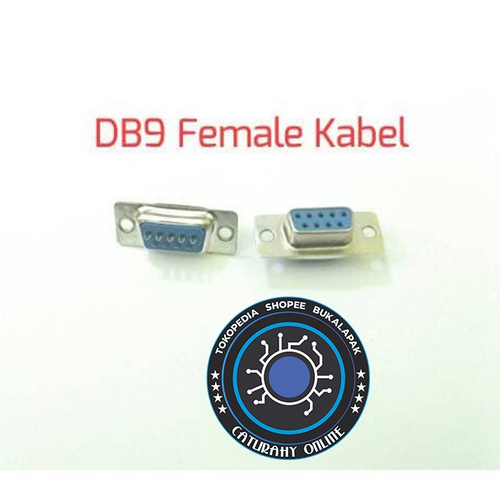Jual Konektor db9 Female Kabel DB 9 | Shopee Indonesia