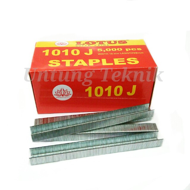 Jual LOTUS 1010J Isi Staples Gun - Pneumatic Staples | Shopee Indonesia