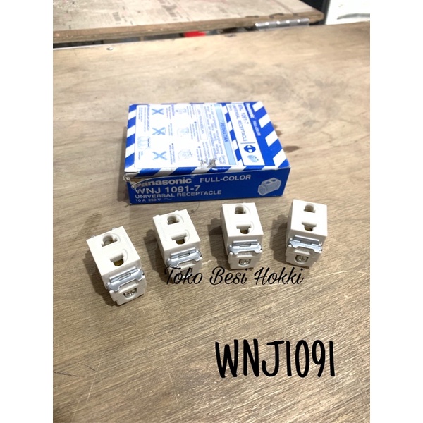 Jual Stop Kontak Panasonic WEJ10919 & WNJ 1091 / Panasonic Stopkontak ...