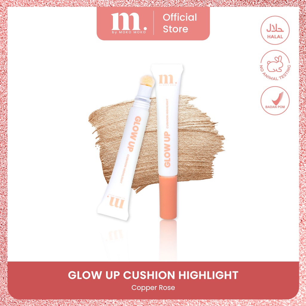 Jual Moko Moko Glow Up Cushion Highlight Copper Rose | Shopee Indonesia