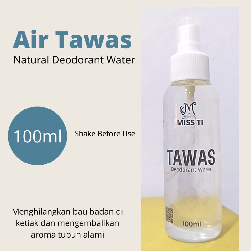 Jual Air Tawas 100ml deodorant spray Tawas water Deo Spray spray ketiak ...