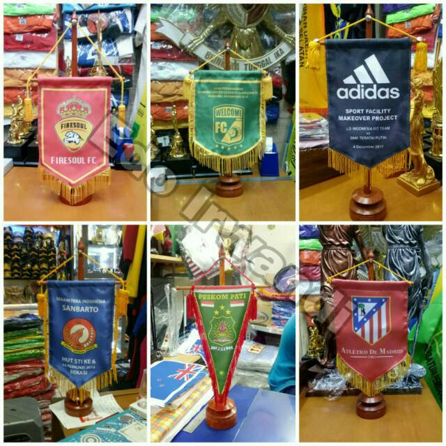 Jual Bendera Vandel Meja atau Bendera Pataka atau Vandel Kecil ...