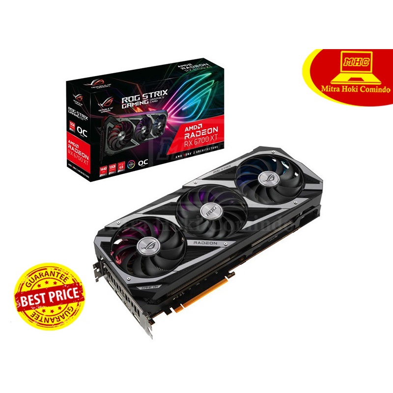 Jual VGA ASUS RX 6700 XT Strix Gaming OC 12GB RADEON RX6700XT | Shopee ...