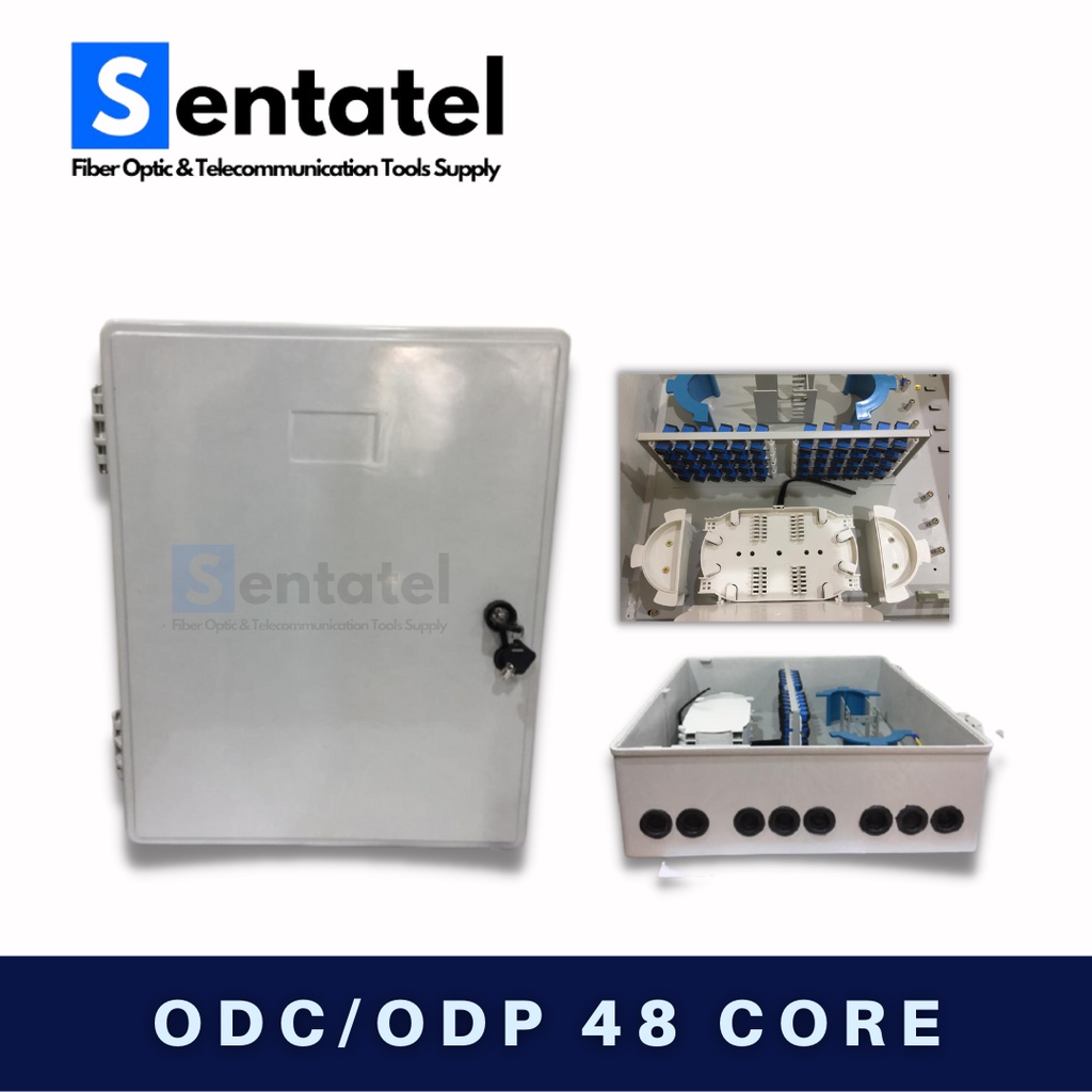 Jual ODC ODP Wall Pole 48 Core 8 Hole Lengkap Adaptor Pigtail | Shopee ...