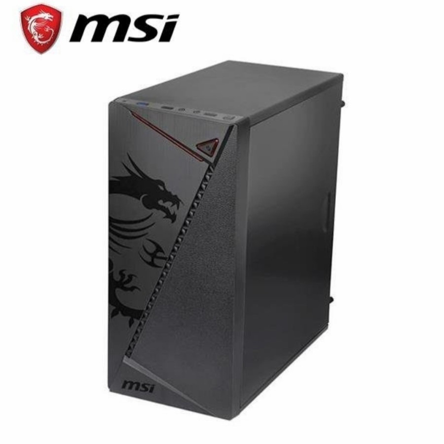 Jual MSI MAG PC Case SHIELD M300 Mid Tower Micro ATX Gaming Casing ...