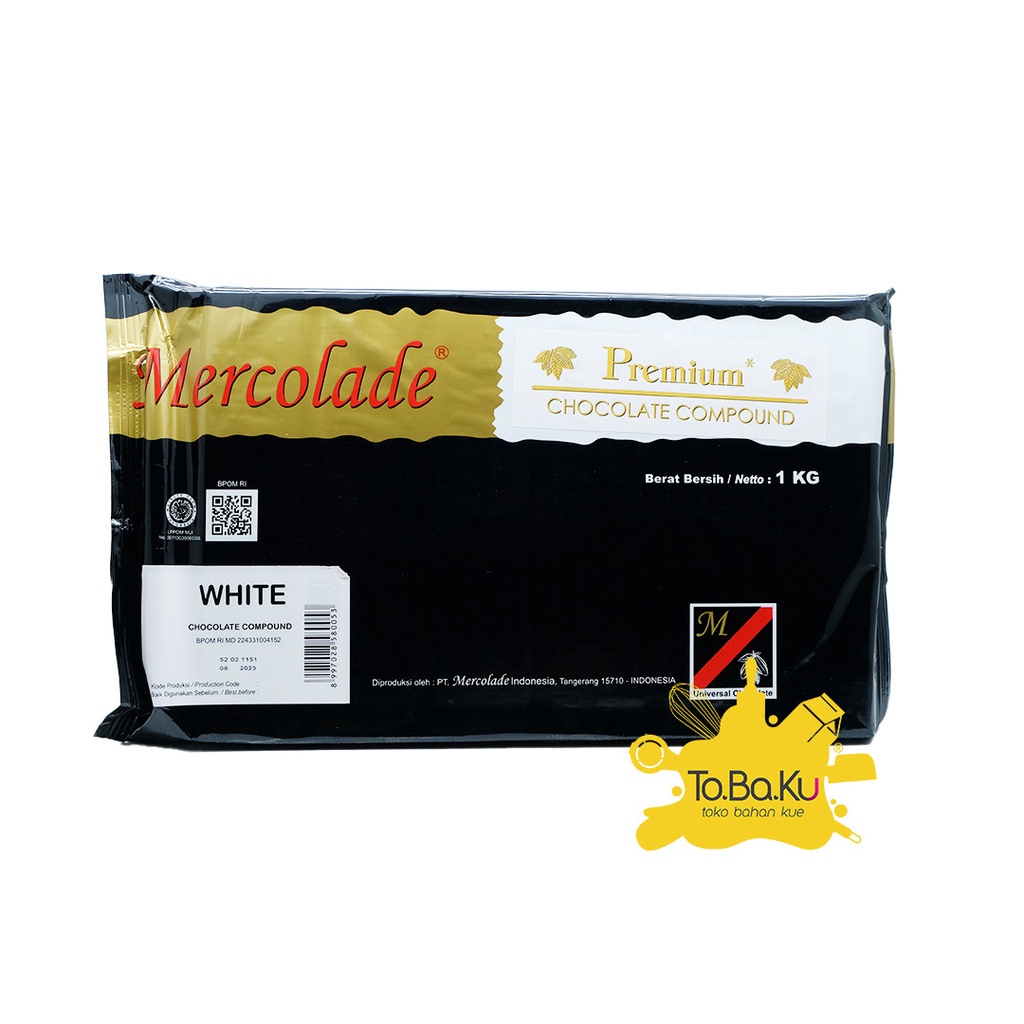Jual Mercolade White Chocolate 1kg | Shopee Indonesia