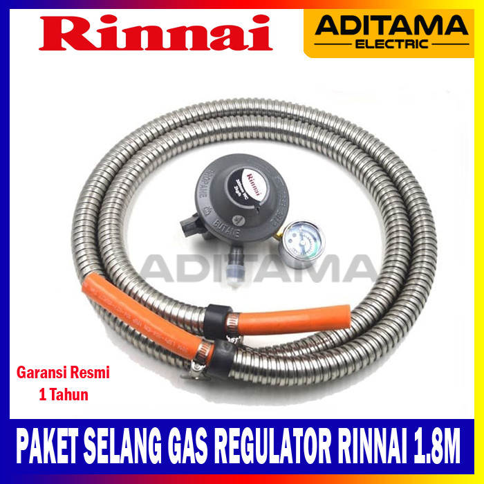Jual RINNAI SELANG GAS REGULATOR RG-622MS/REGULATOR SELANG RINNAI RG ...
