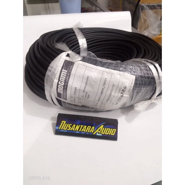 Jual kabel microphone mogami 2791 original japan 1 roll | Shopee Indonesia