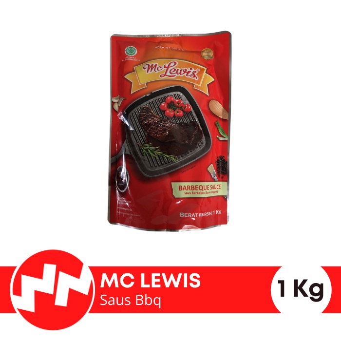 Jual Saus Bbq Barbeque McLewis 1kg | Shopee Indonesia