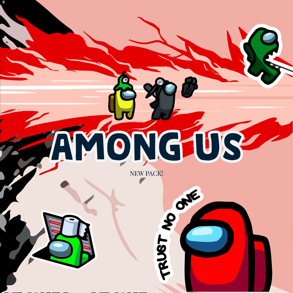 Jual Among Us Sticker Pack | Shopee Indonesia