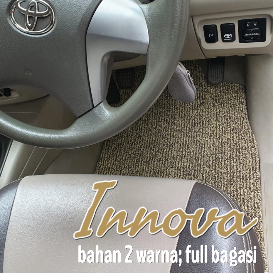 Jual Karpet Mie Coil Mat Premium Mobil Innova Lama Innova Facelift New ...