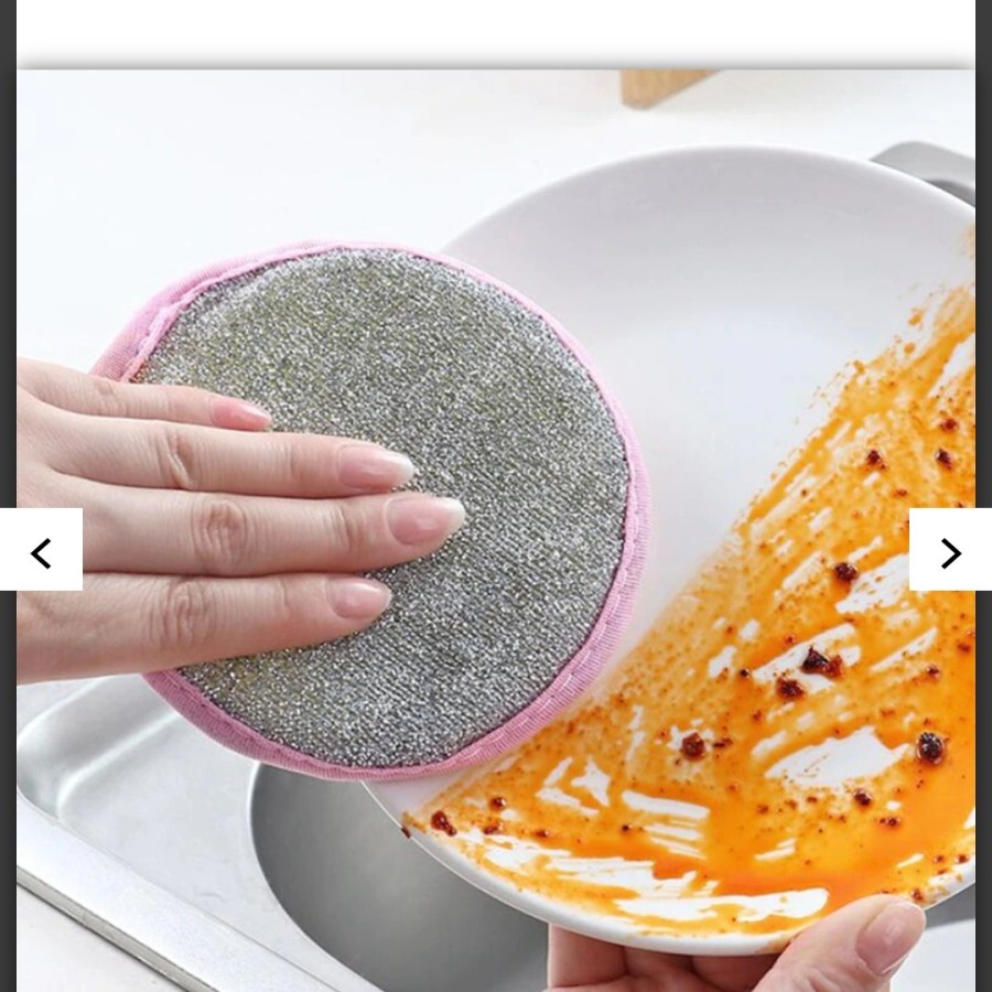 Jual Sponge Serbaguna Sponge Cuci Piring Gelas Mangkok 2 Sisi Busa ...