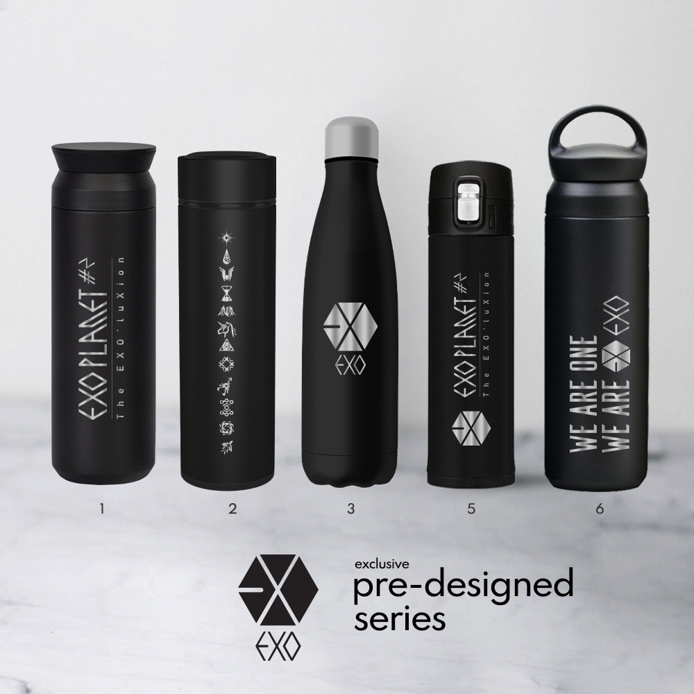 Jual EXO exclusive pre-designed Tumbler Thermos tumblr Custom Grafir ...