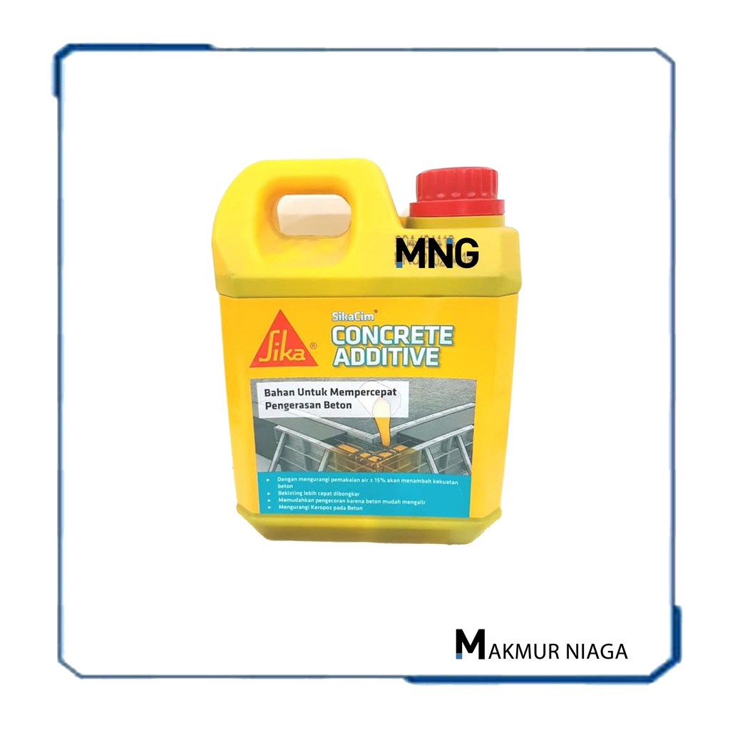 Jual SIKA CIM CONCRETE ADDITIVE 900ml / Obat Pengeras Beton | Shopee ...
