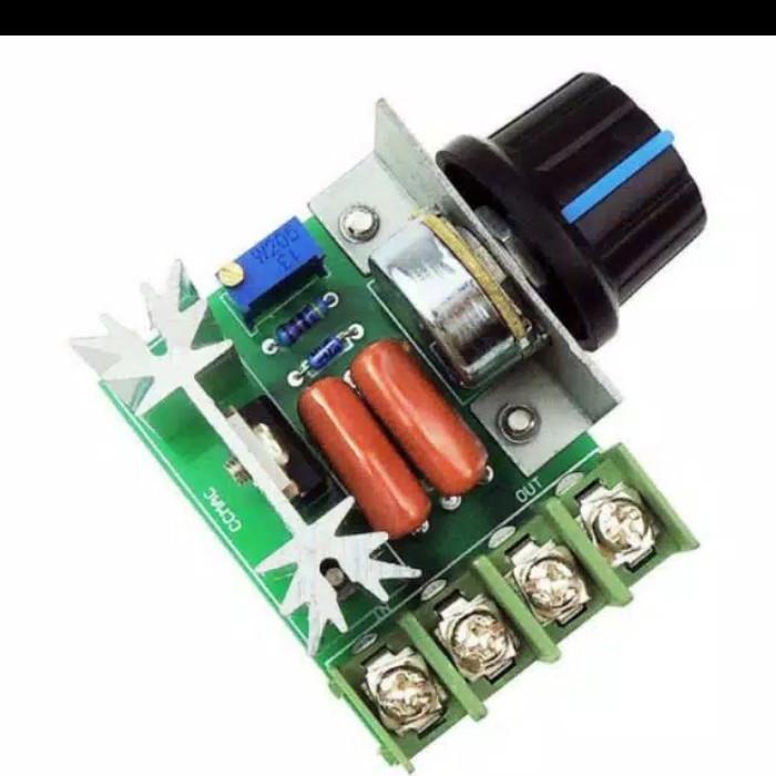 Jual Tools | Dimmer Ac 220 Volt 2000 Watt Potensiometer Untuk Mengatur ...