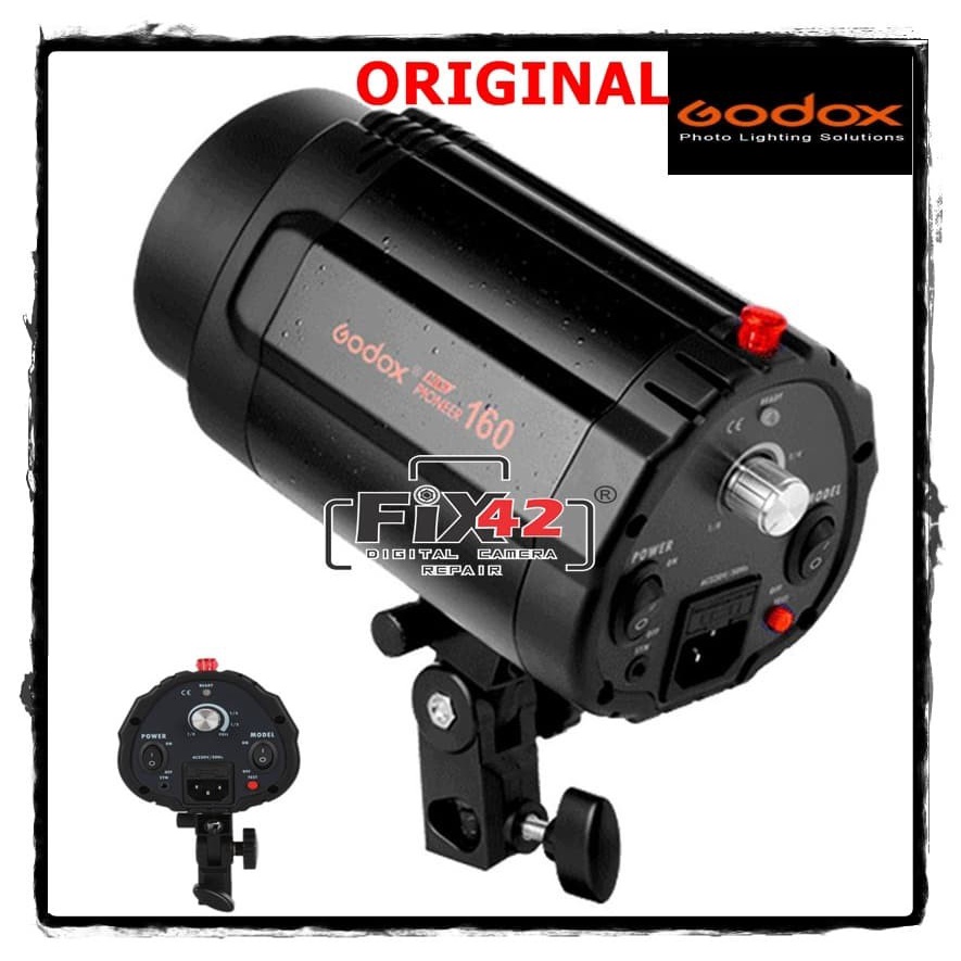 Jual Lampu Studio Godox Min Pioneer 160 160watt Flash Light Original ...