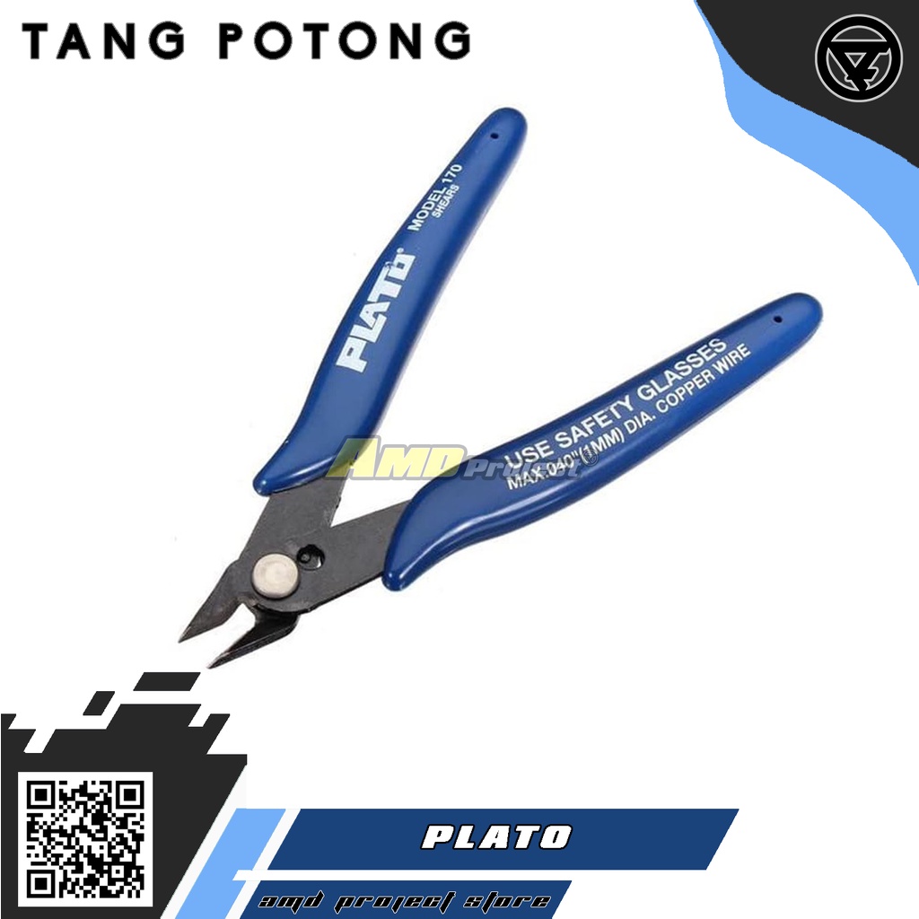 Jual Tang Potong Kawat Tang Plato Wire Cutter Nipper Mini Plier ...