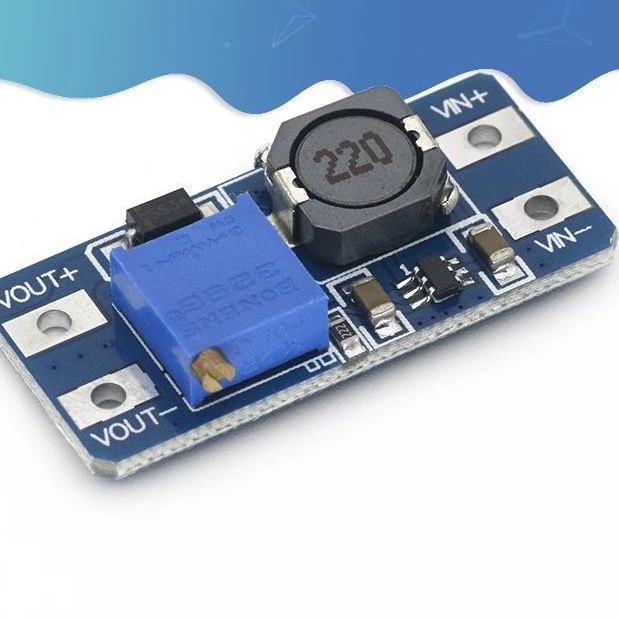 Jual MT3608 2A DC-DC ADJUSTABLE STEP UP BOOST VOLTAGE REGULATOR POWER | Shopee Indonesia