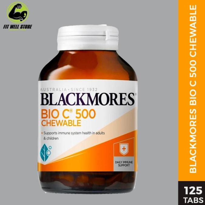 Jual Blackmores AUSTRALIA Bio Vitamin C Chewable 500mg (125 TABLET ...