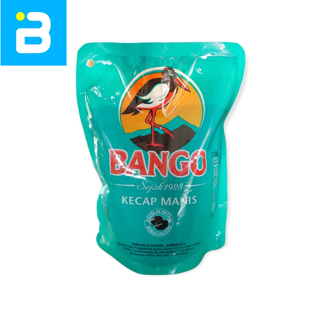Jual Kecap Manis Bango Pouch 210 ML | Shopee Indonesia