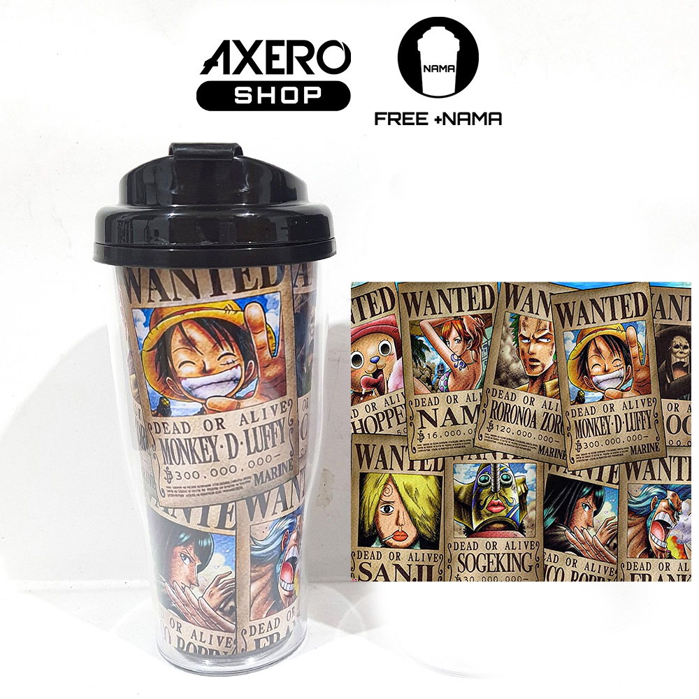 Jual VIRAL Tumbler ONE PIECE / MONKEY D LUFFY / GEAR 5 NIKA ...