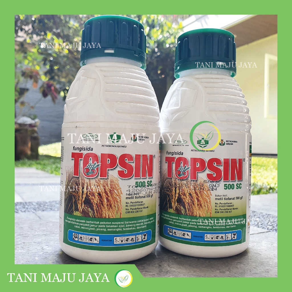 Jual Fungisida Topsin 500SC 500 ml Obat Pembasmi Jamur Tutul Cacar Daun ...