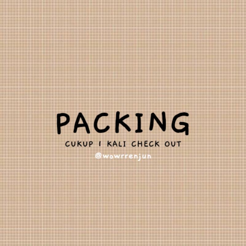 Jual Tambahan Packing (wajib) | Shopee Indonesia