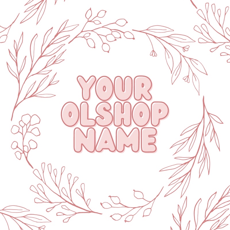 Jual Cetak Stiker Persegi (Kotak) / Stiker Logo Olshop/ Logo Usaha ...