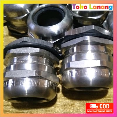 Jual TWL- CABLE GLAND M32 STAINLESS UL LISTED NEW CAP NO. 8 CROUSE ...