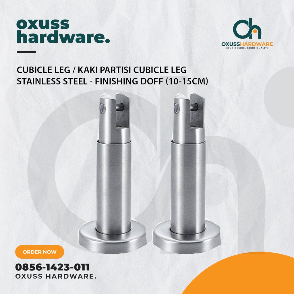 Jual Pedestal / Cubicle Leg / Kaki Cubicle Stainless 10-15 cm | Shopee ...