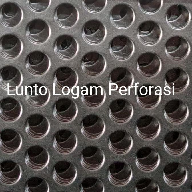 Jual Plat Lubang Besi Perforasi 0.8 mm 1 x 2 Meter Lubang 3:4:5:6:8:10 ...