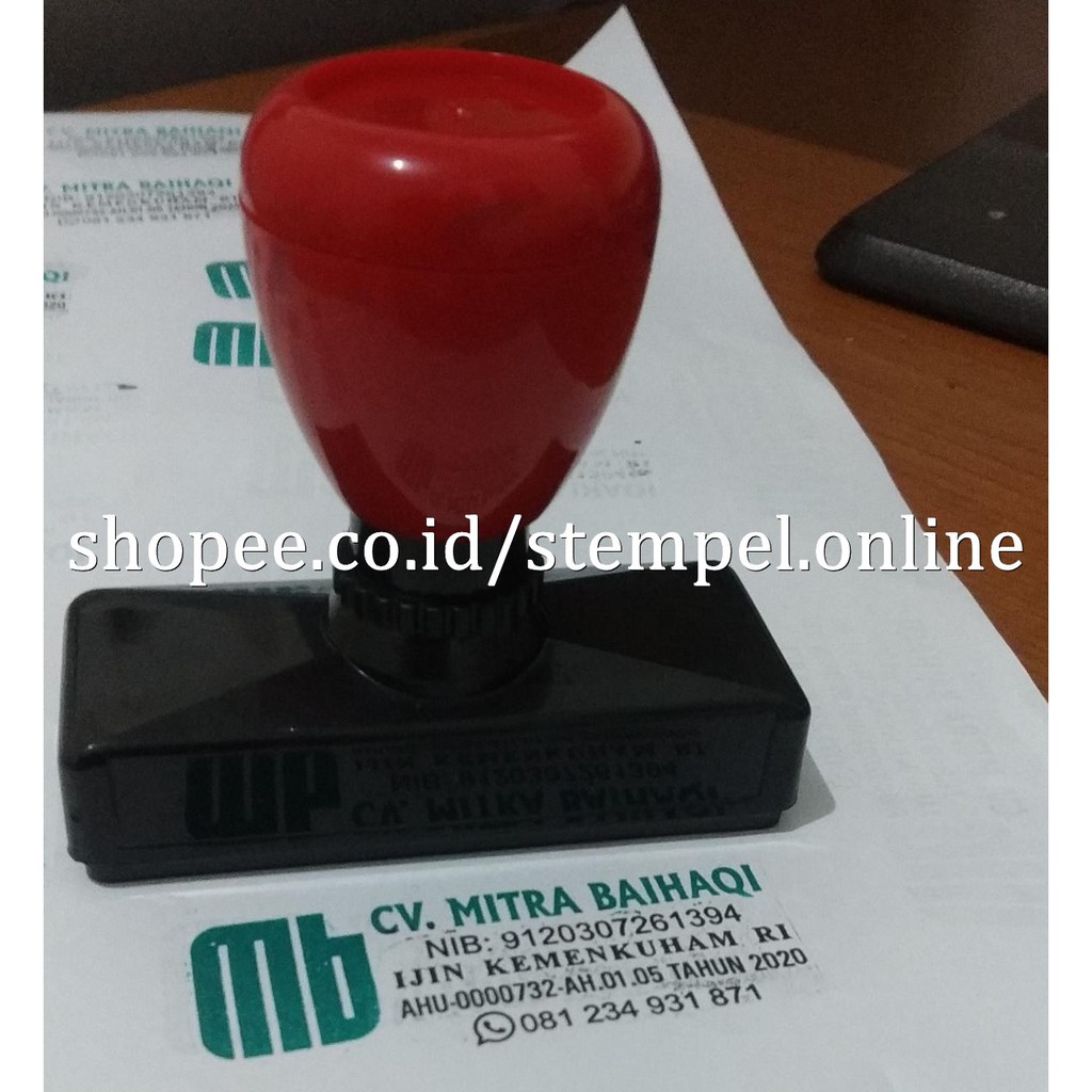 Jual Cetak Stempel PERSEGI, Perusahaan, logo, nama TTD, lunas stampel ...