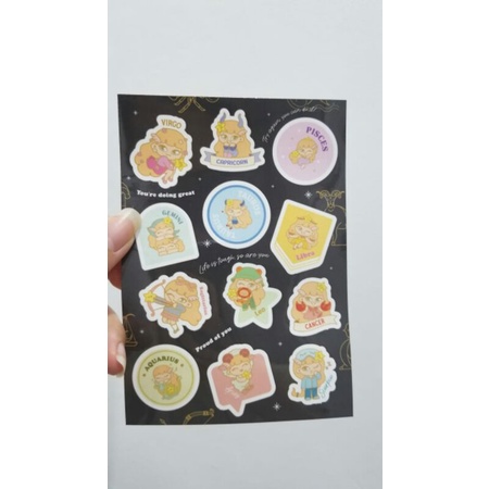 Jual STIKER HOROSCOPE STICKER ZODIAC ZODIAK RASI BINTANG TEMPELAN ...