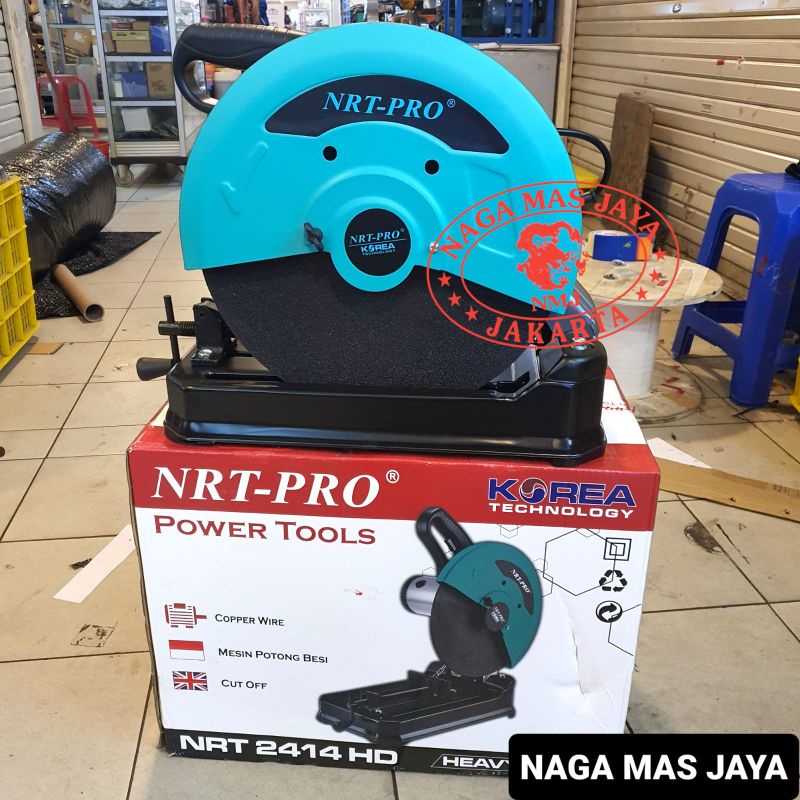 Jual MESIN POTONG BESI 14 INCH NRT PRO 2414 HD / CUTTING WHEEL 14" NRT ...