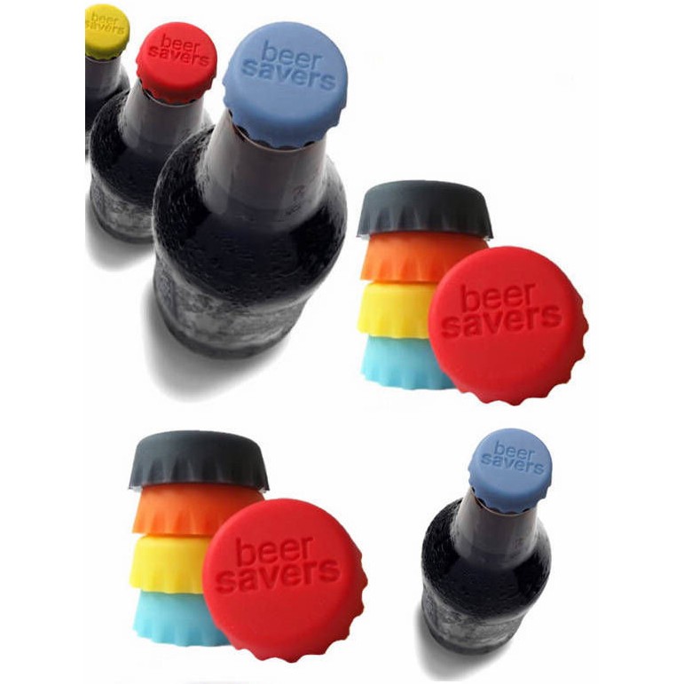 Jual Tutup Botol Silikon SET 6pcs Silicone Bottle Plug Silicon Stopper ...