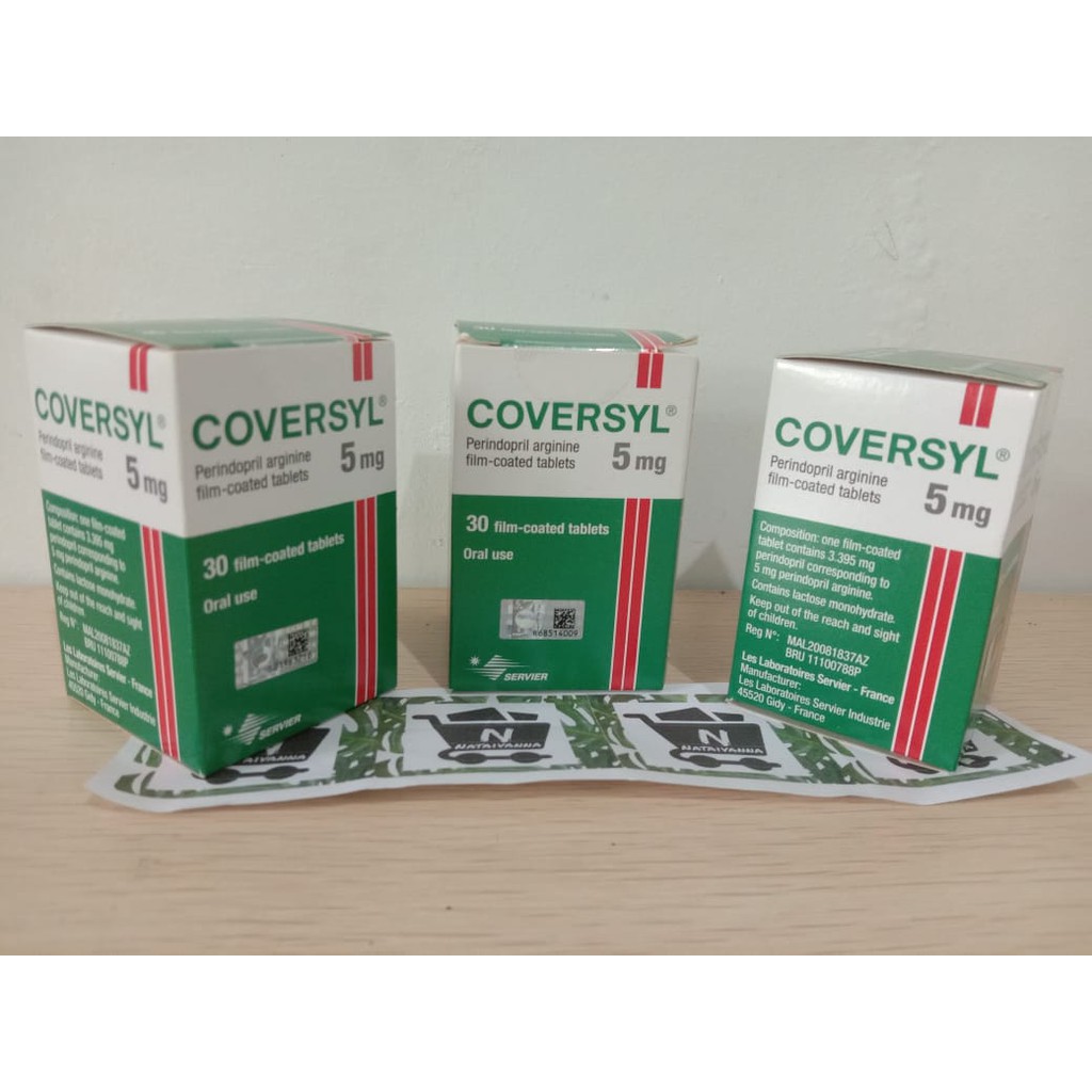 Jual Coversyl 5mg isi 30tablet, Perindopril Arginine Film-Coated Tablets | Shopee Indonesia