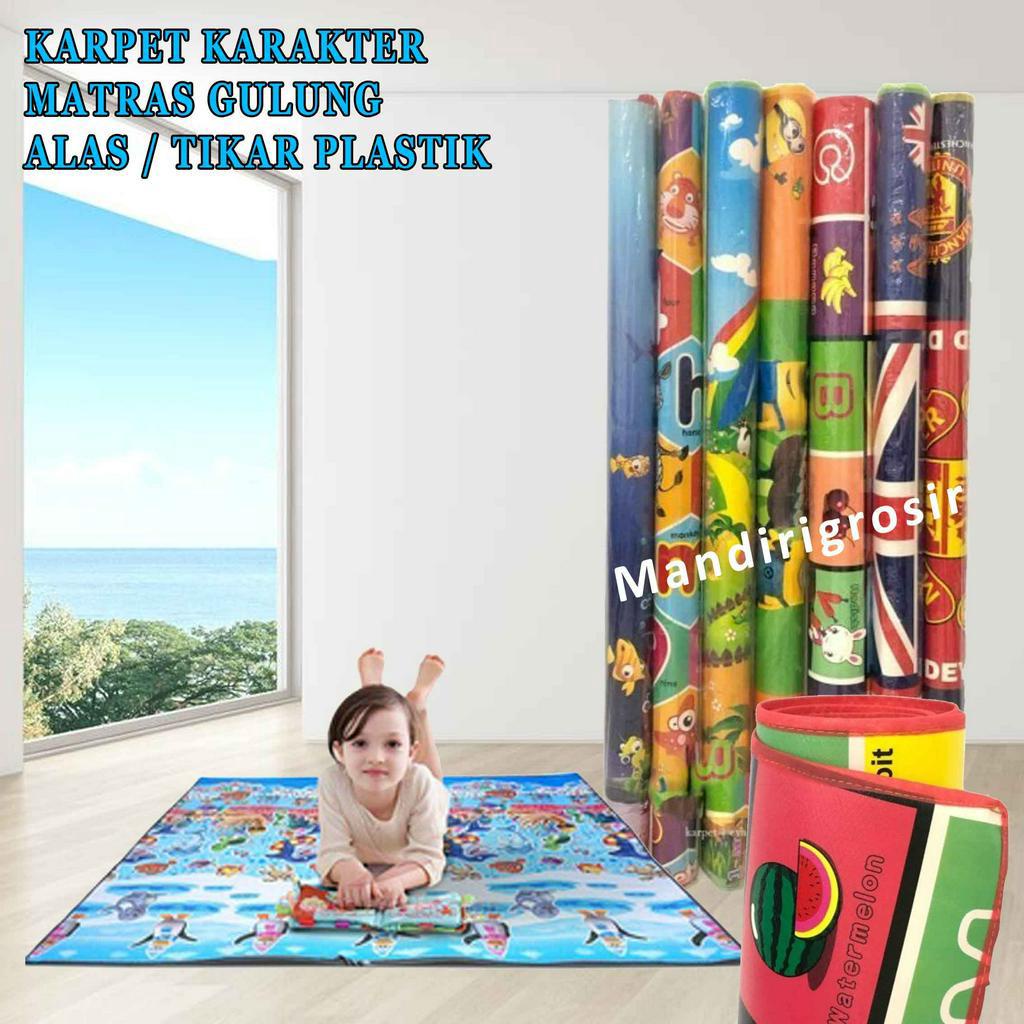 Jual Matras Gulung Karakter* Karpet Karakter Anak* Tikar Lantai* Karpet ...