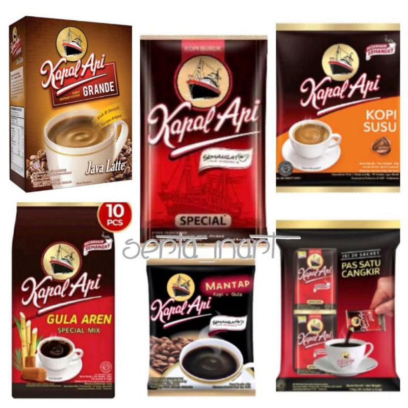 Jual Kopi Kapal Api Special Mantap / Mix Kopi Susu / Gula Aren / Grande ...