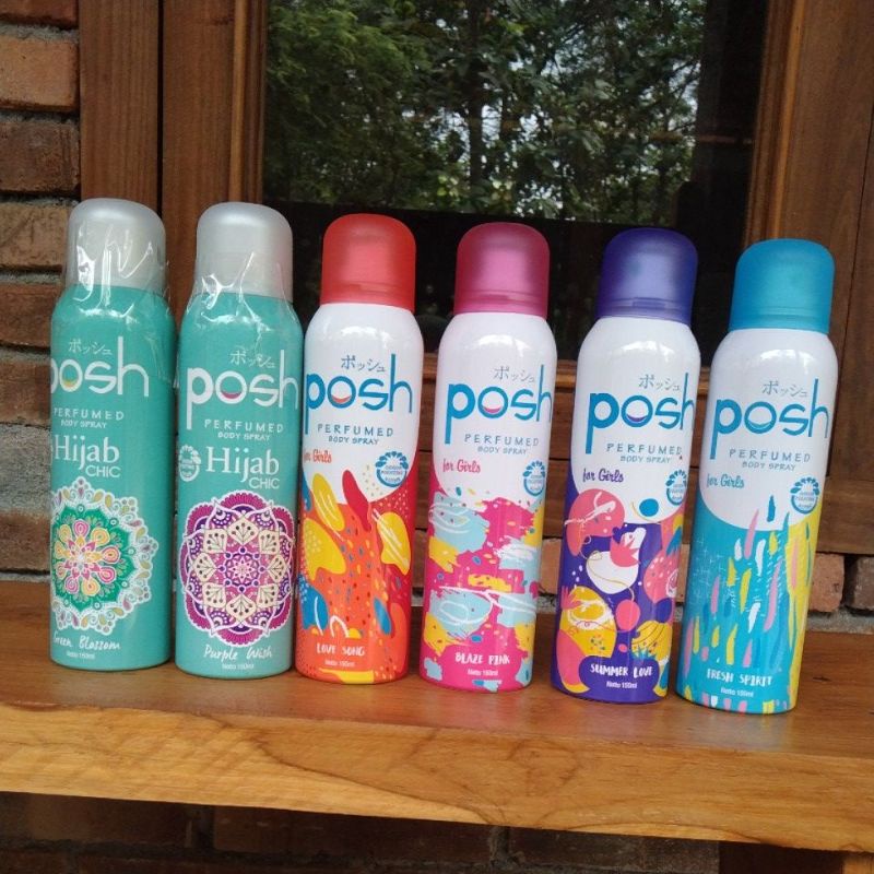 Jual Posh Perfumed Body Spray 150ml | Shopee Indonesia