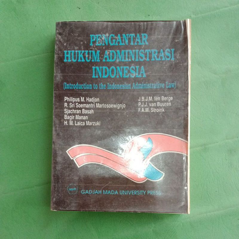 Jual PENGANTAR HUKUM ADMINISTRASI INDONESIA (ORIGINAL) | Shopee Indonesia