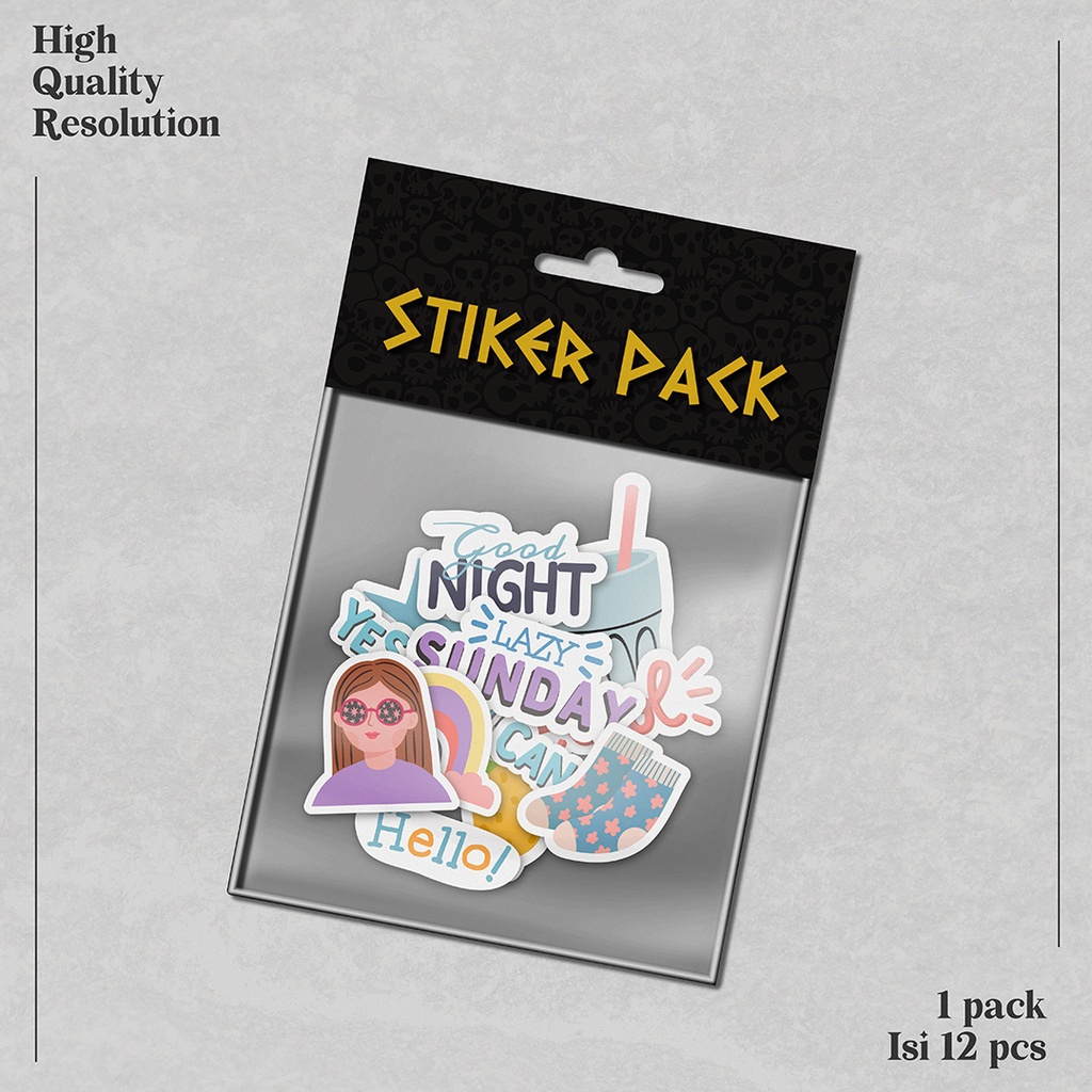 Jual STICKER PACK AESTHETIC LUCU | STICKER TUMBLR | STIKER LAPTOP KOPER ...