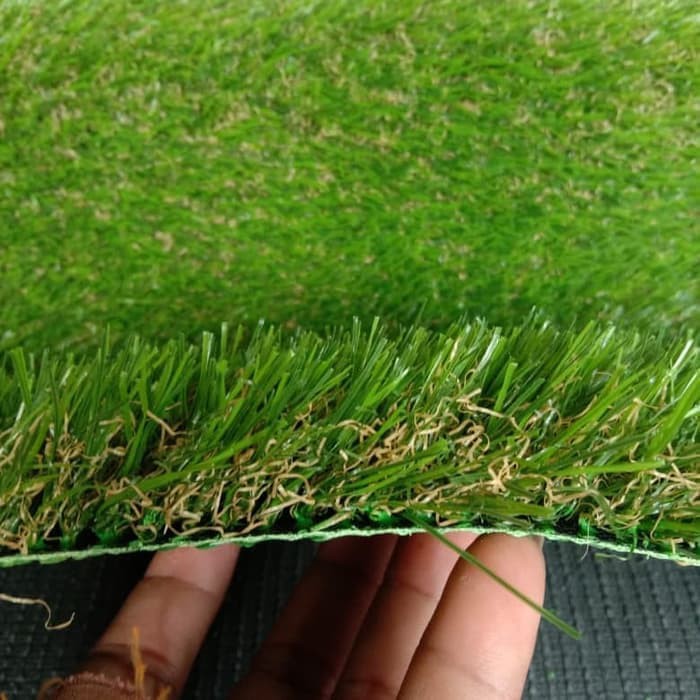 Jual karpet rumput sintetis tipr jepang 1mx2m | Shopee Indonesia